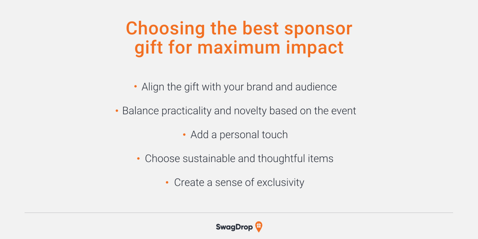 10 Sponsor Gift Ideas to Activate Your Brand in 2025
