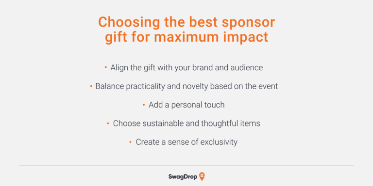 10 Sponsor Gift Ideas to Activate Your Brand in 2025