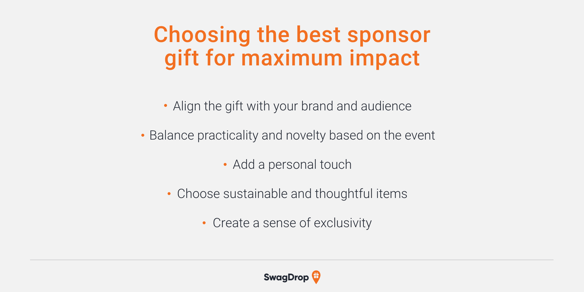 10 Sponsor Gift Ideas to Activate Your Brand in 2025